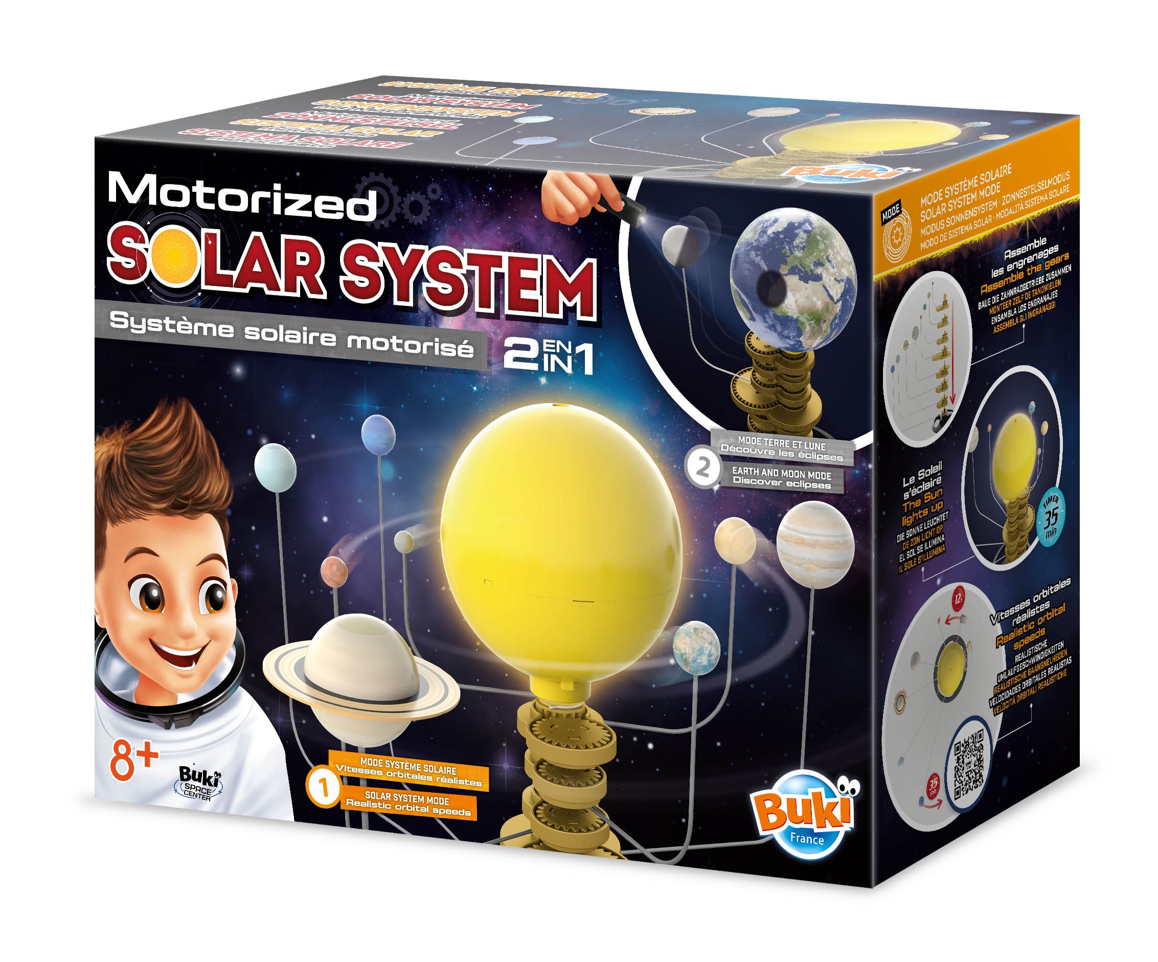 How Motorized Solar System Model Work